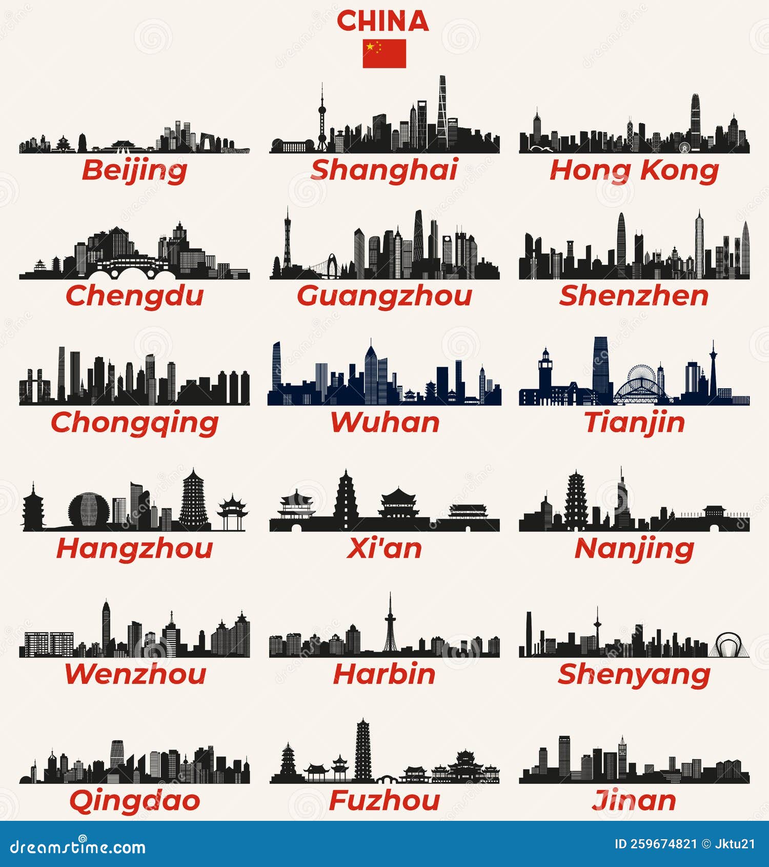 China Map With Cities. Vector Illustration | CartoonDealer.com #161037338
