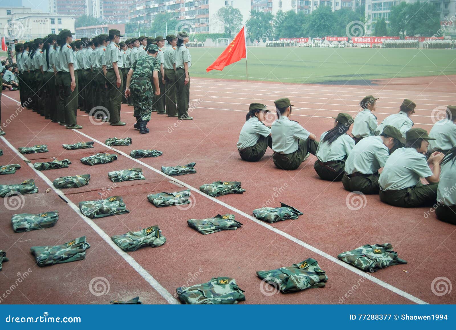 China College Students Military Training Activity 13 Editorial ...