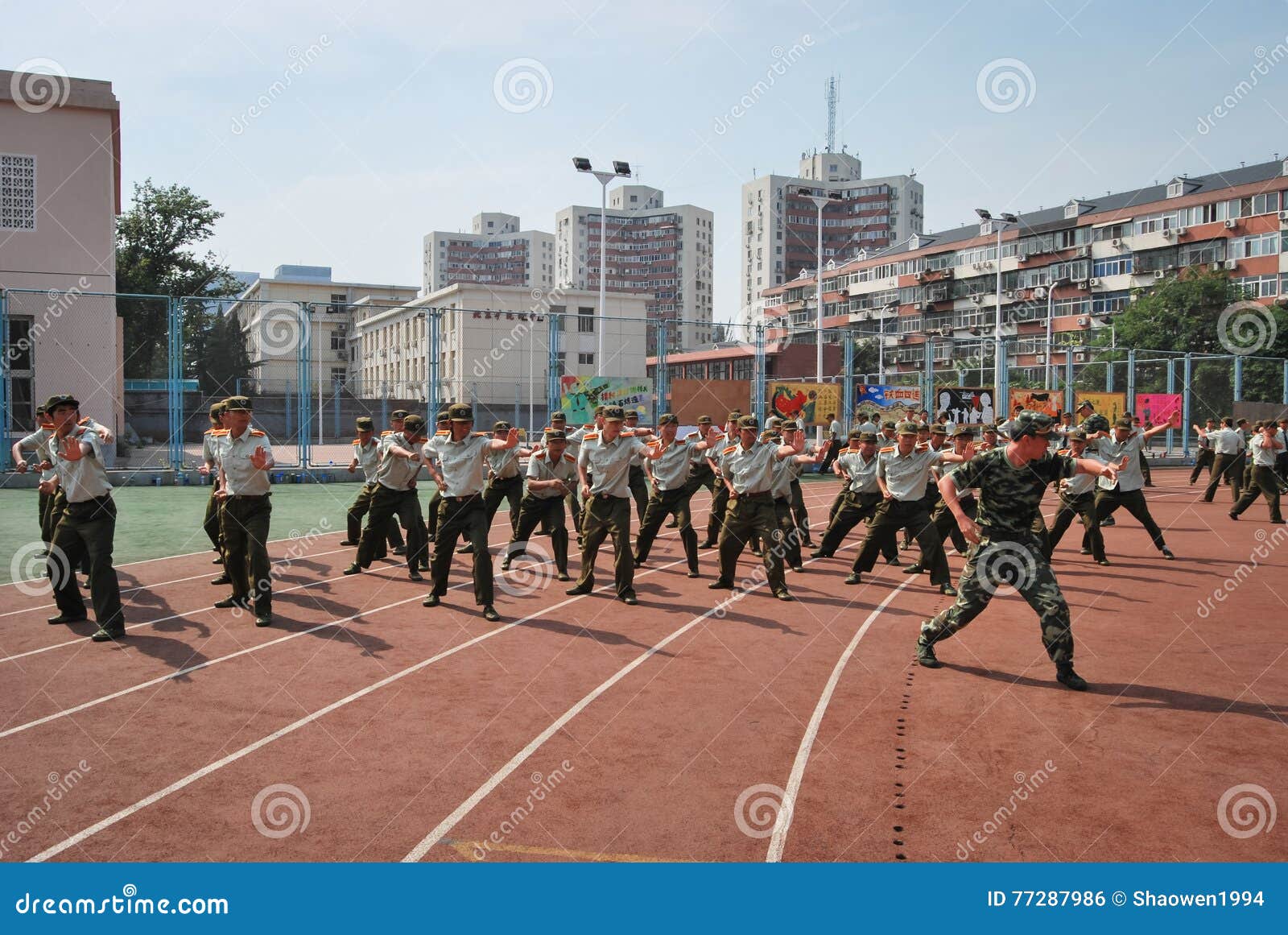 China College Students Military Training 8 Editorial Photo - Image of ...