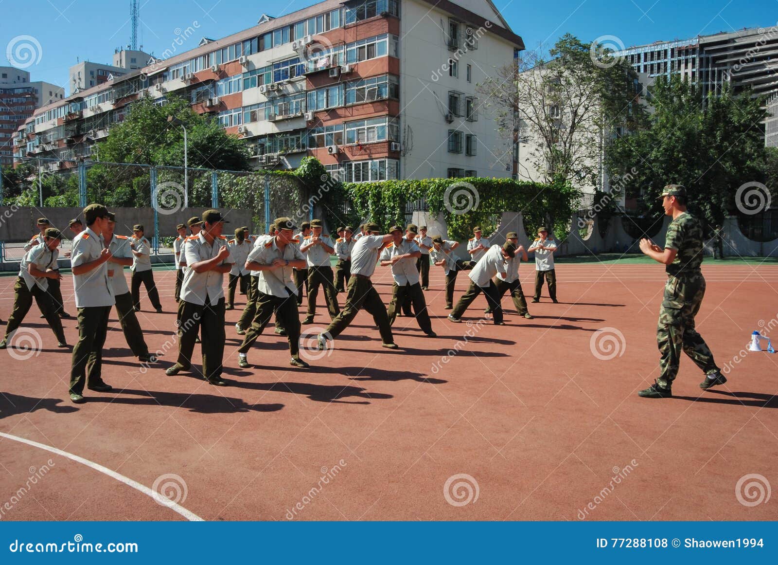 China College Students Military Training 26 Editorial Stock Photo ...