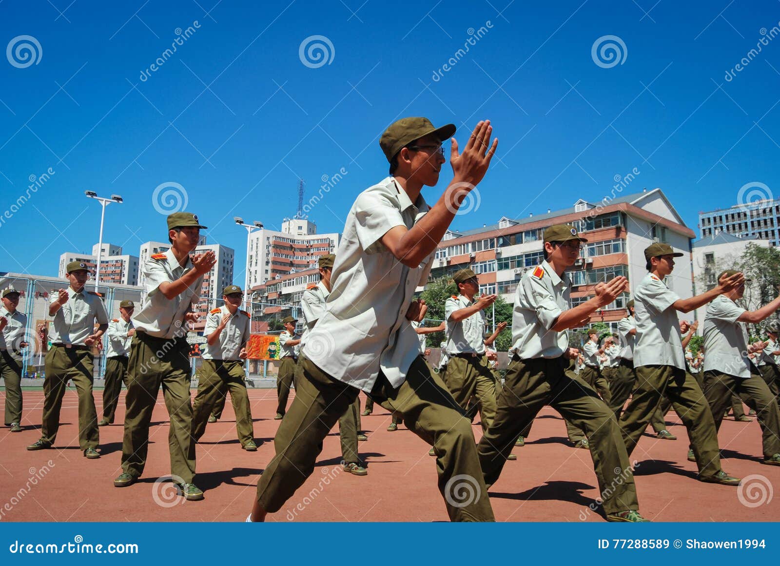 China College Students Military Training 39 Editorial Stock Image ...