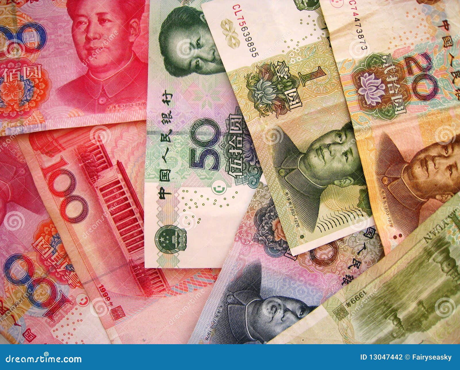 China Currency stock photo. Image of currency, chinese - 13047442