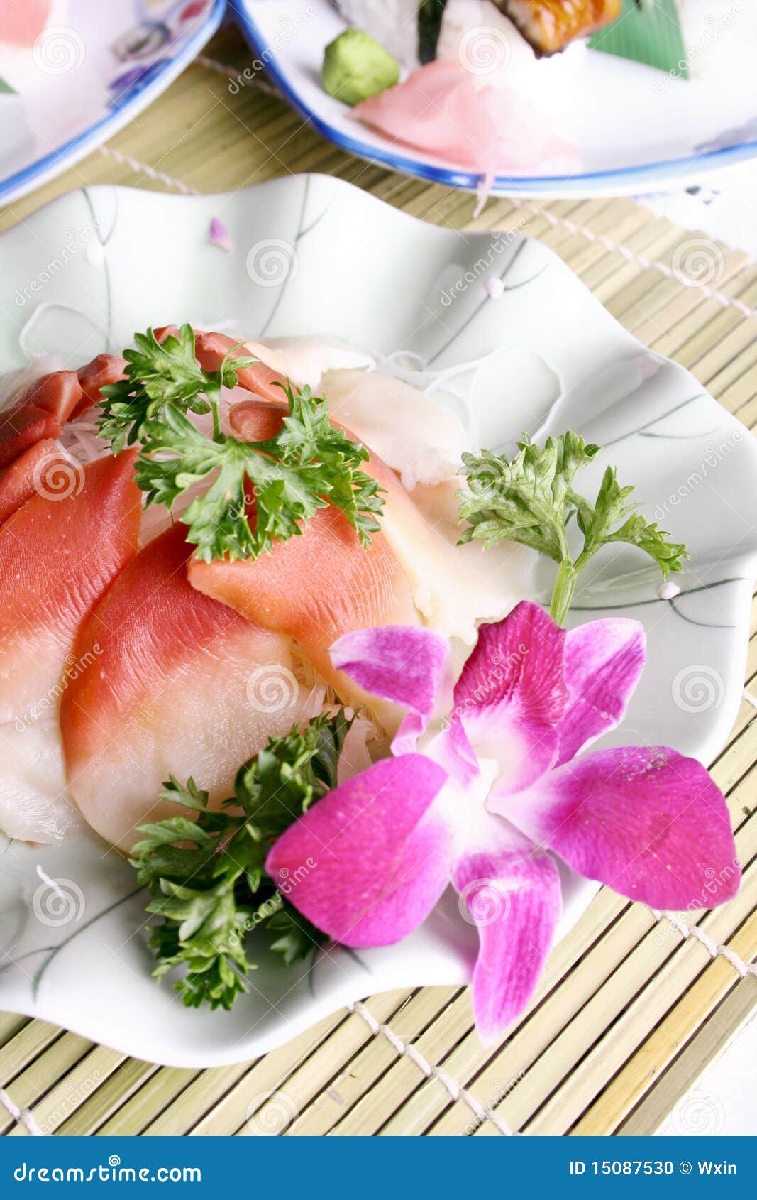 China Delicious Food-shellfish Sashimi Stock Photo - Image of radish ...