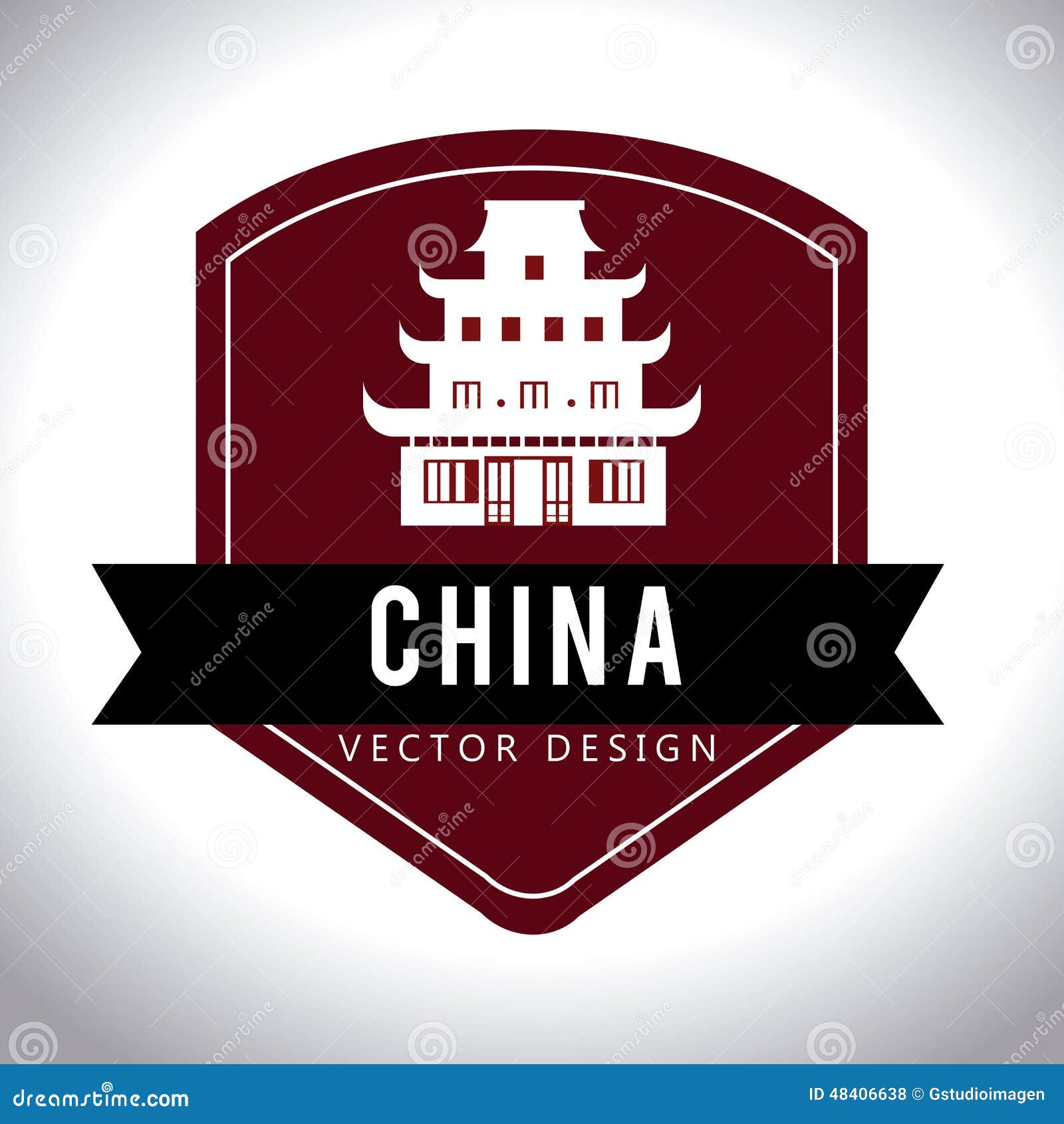 China Design,vector Illustration Stock Vector - Illustration of ...