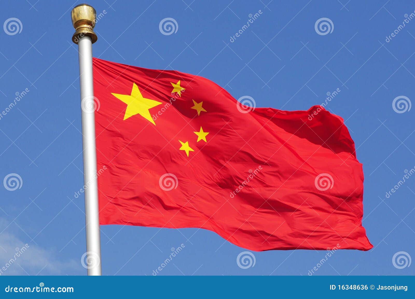 China flag stock photo. Image of blooming, gardening - 16348636