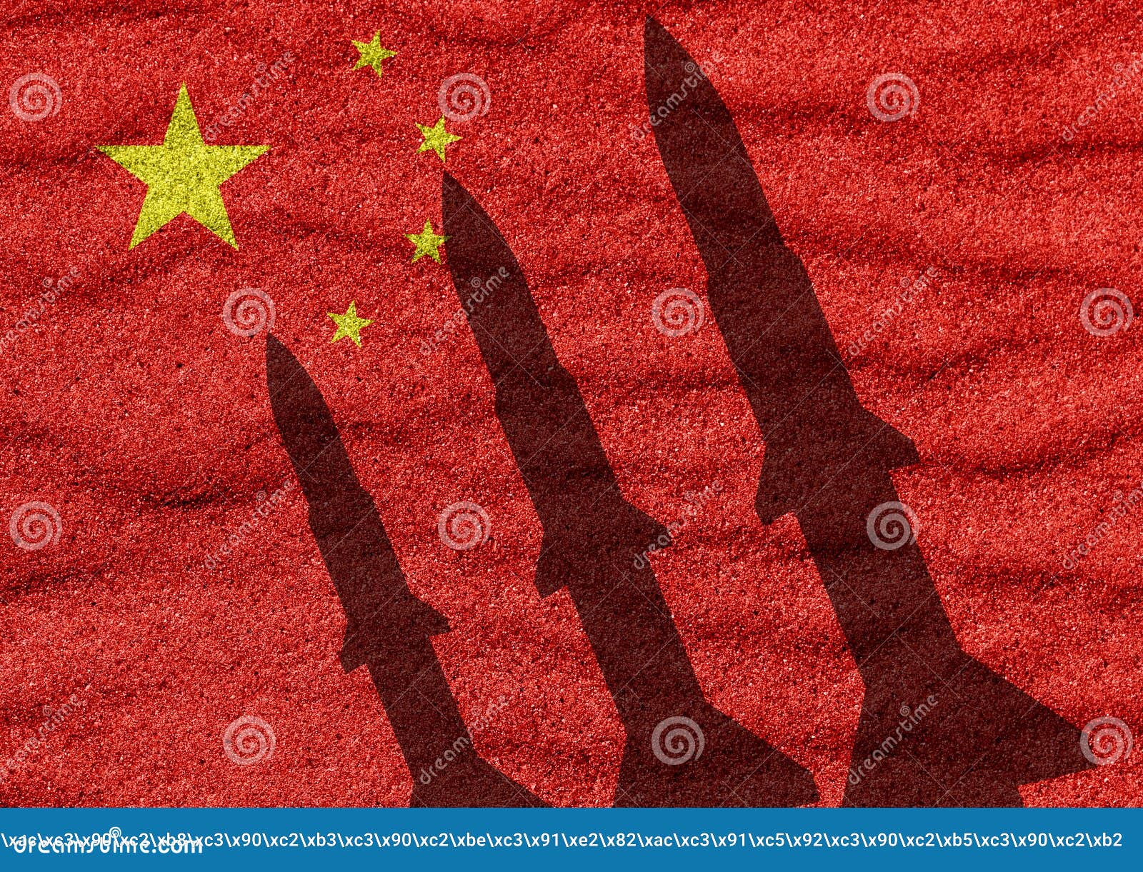 China rocket stock image. Image of conflict, nuclear - 129673727