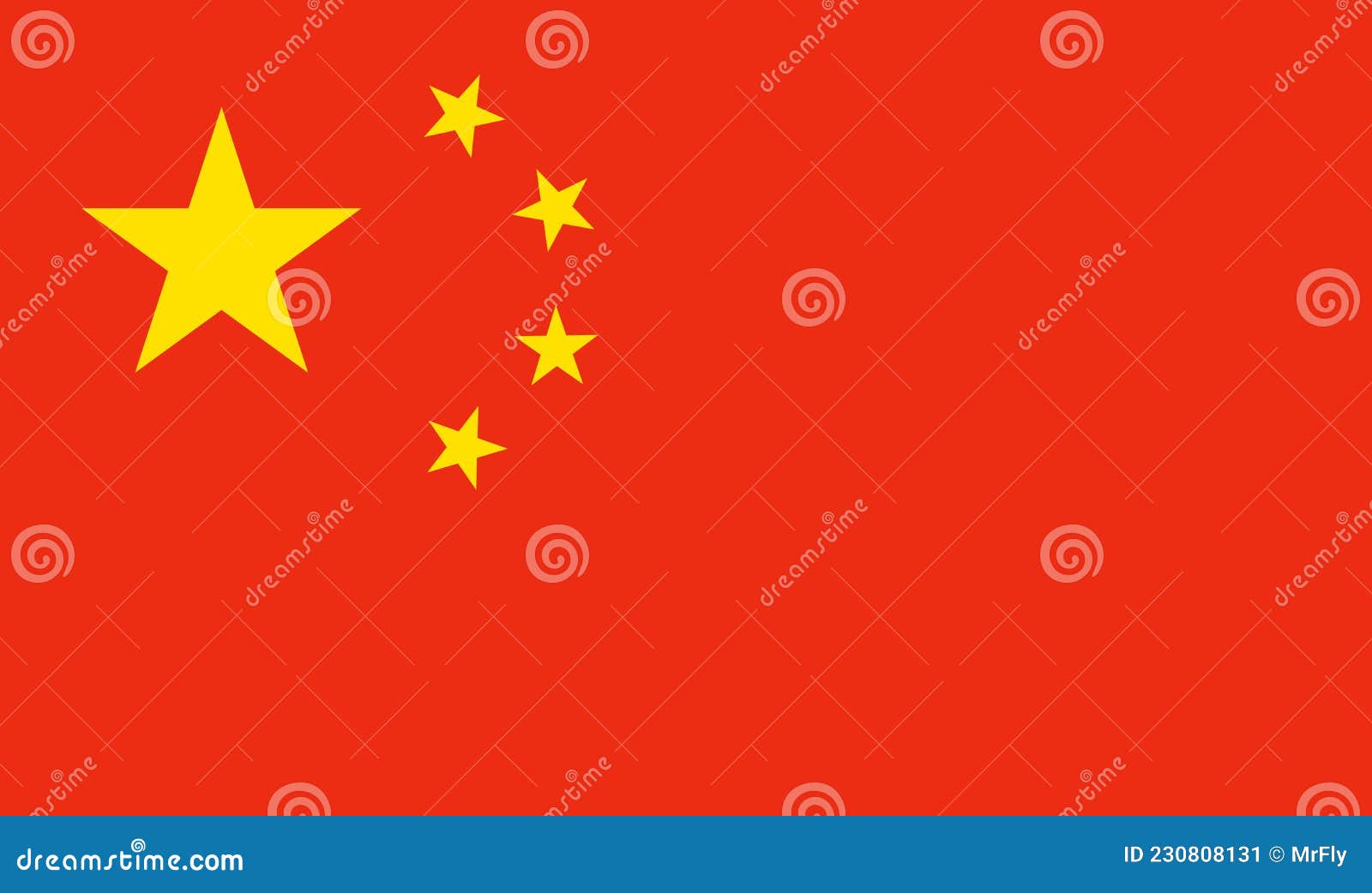China Flag, Vector Illustration, EPS10 Stock Vector - Illustration of ...