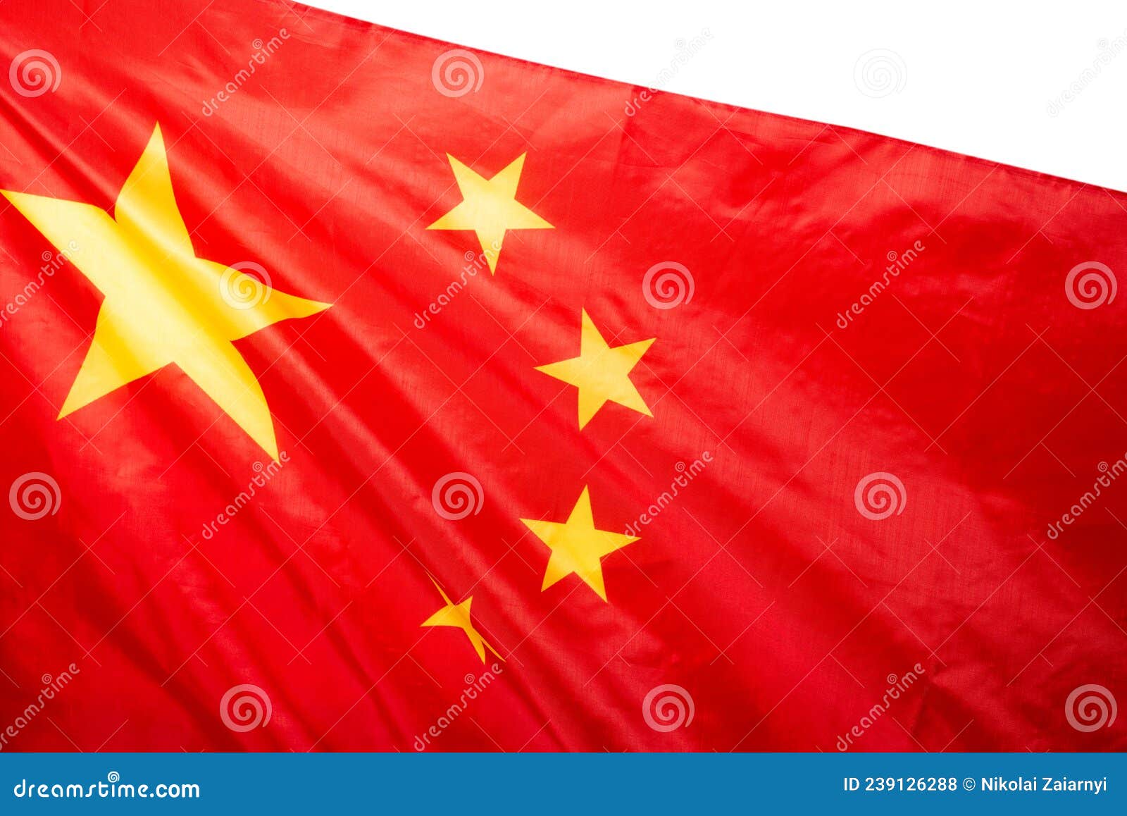 China Flag Waving As a Background Stock Photo - Image of full, isolated ...