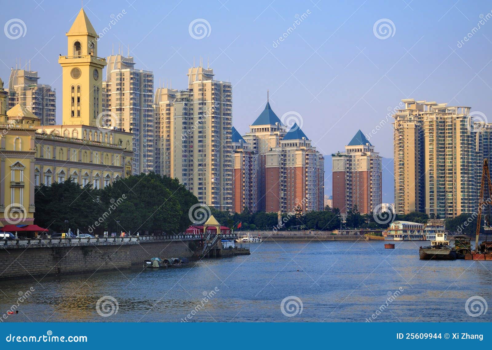 China Fuzhou Urban editorial stock image. Image of center - 25609944