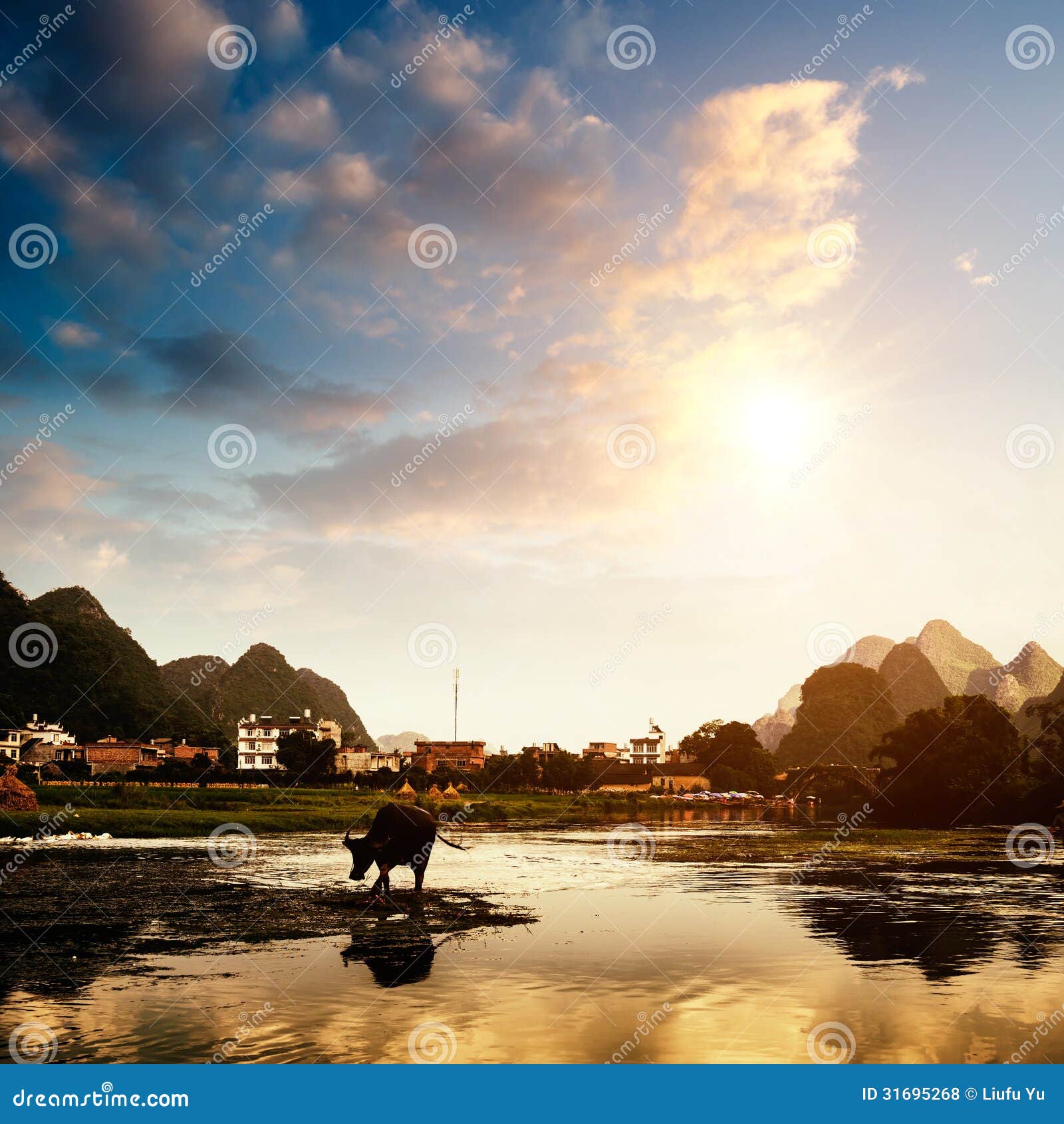 China Guilin stock photo. Image of beauty, flowers, tropical - 31695268