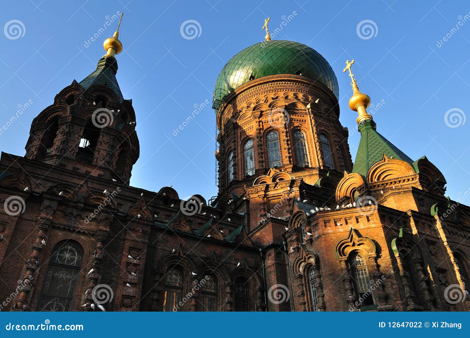 China Harbin Church stock photo. Image of orthodox, architecture - 12647022