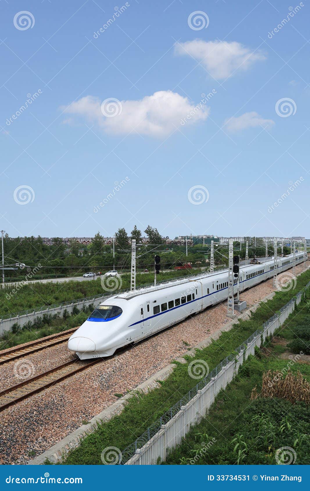 China high-speed train stock image. Image of traffic - 33734531