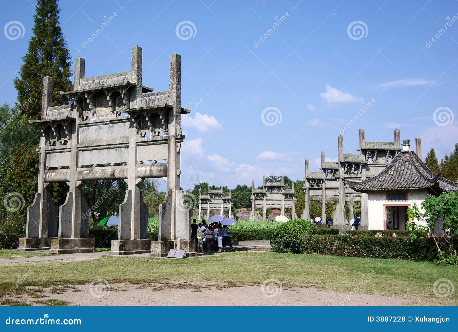 China huizhou paifang stock photo. Image of tree, huizhou - 3887228