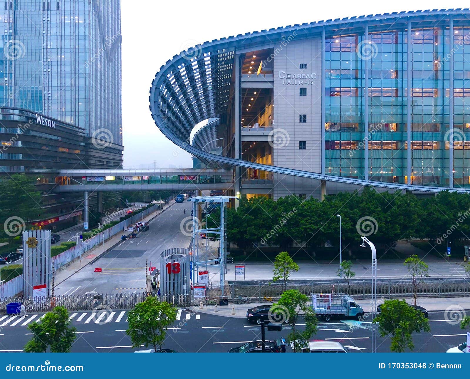 China Import and Export FairCanton Fair Complex in Guangzhou Editorial ...