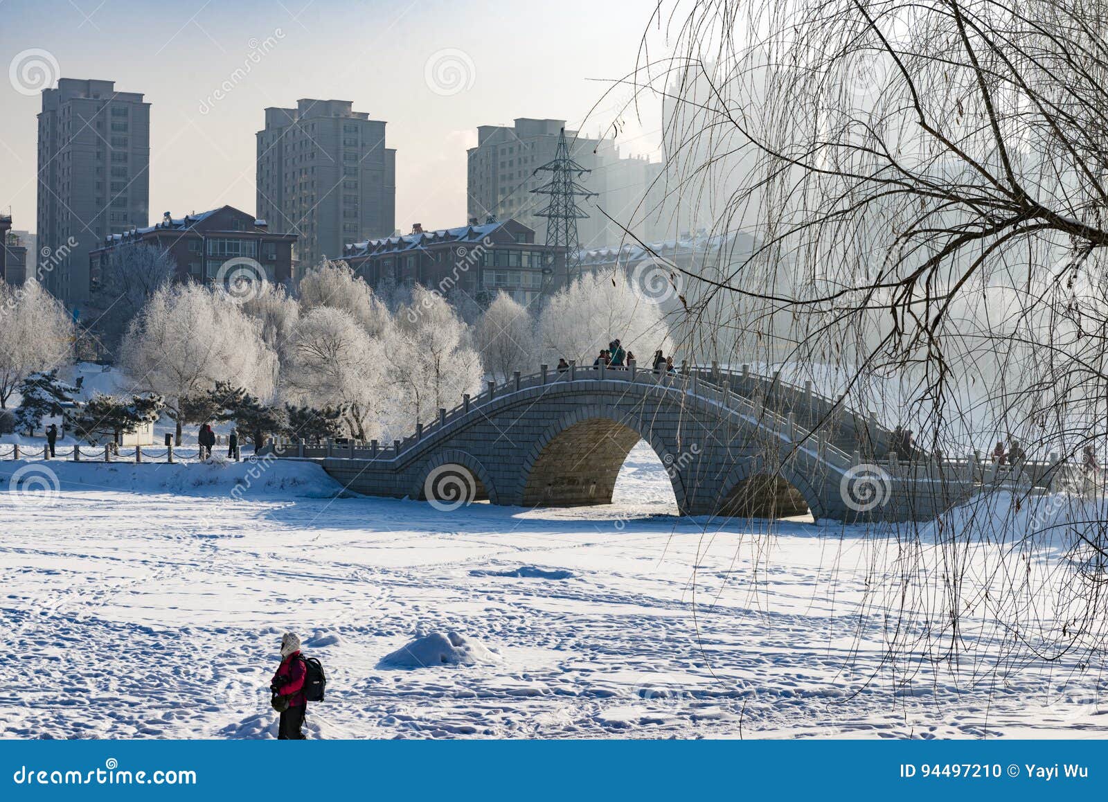 CHINA JILIN the Impression of Winter Editorial Image - Image of winter ...