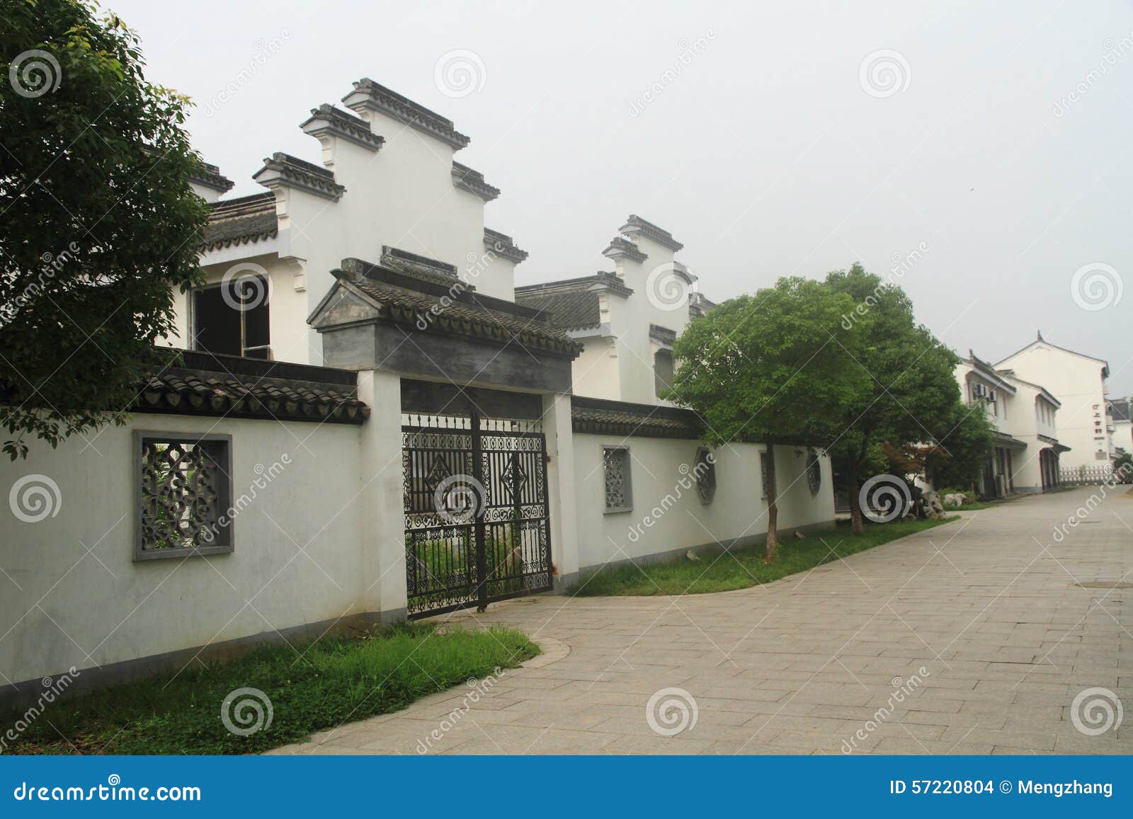 China, Jinxi-Wasser-Dorf redaktionelles stockbild. Bild von matte ...