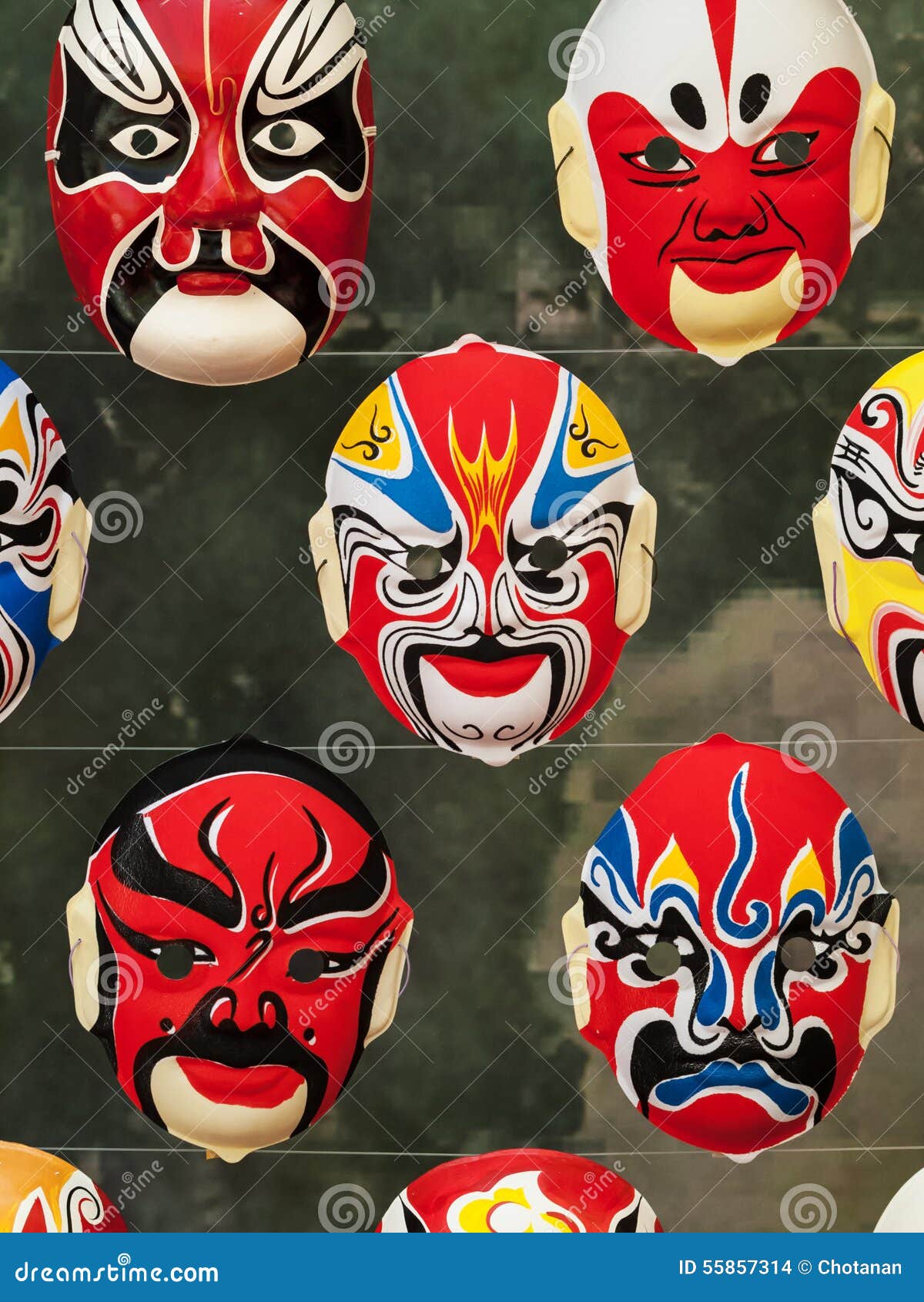 China Mask stock photo. Image of chinese, decoration - 55857314