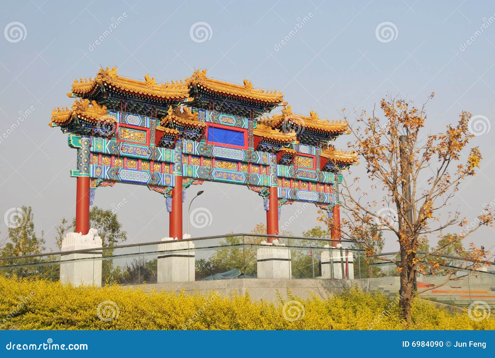 China â€œmemorial archâ€ stock photo. Image of classical - 6984090