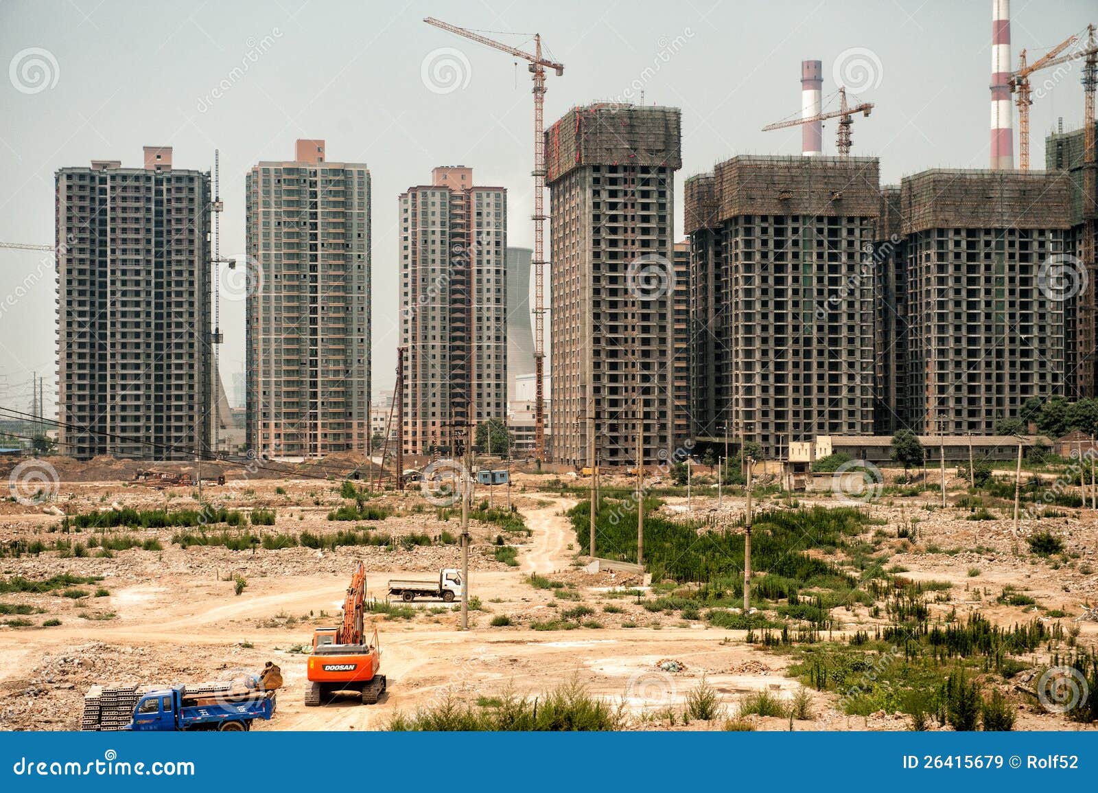 China Moderna En Plena Evolución Imagen de archivo editorial - Imagen ...