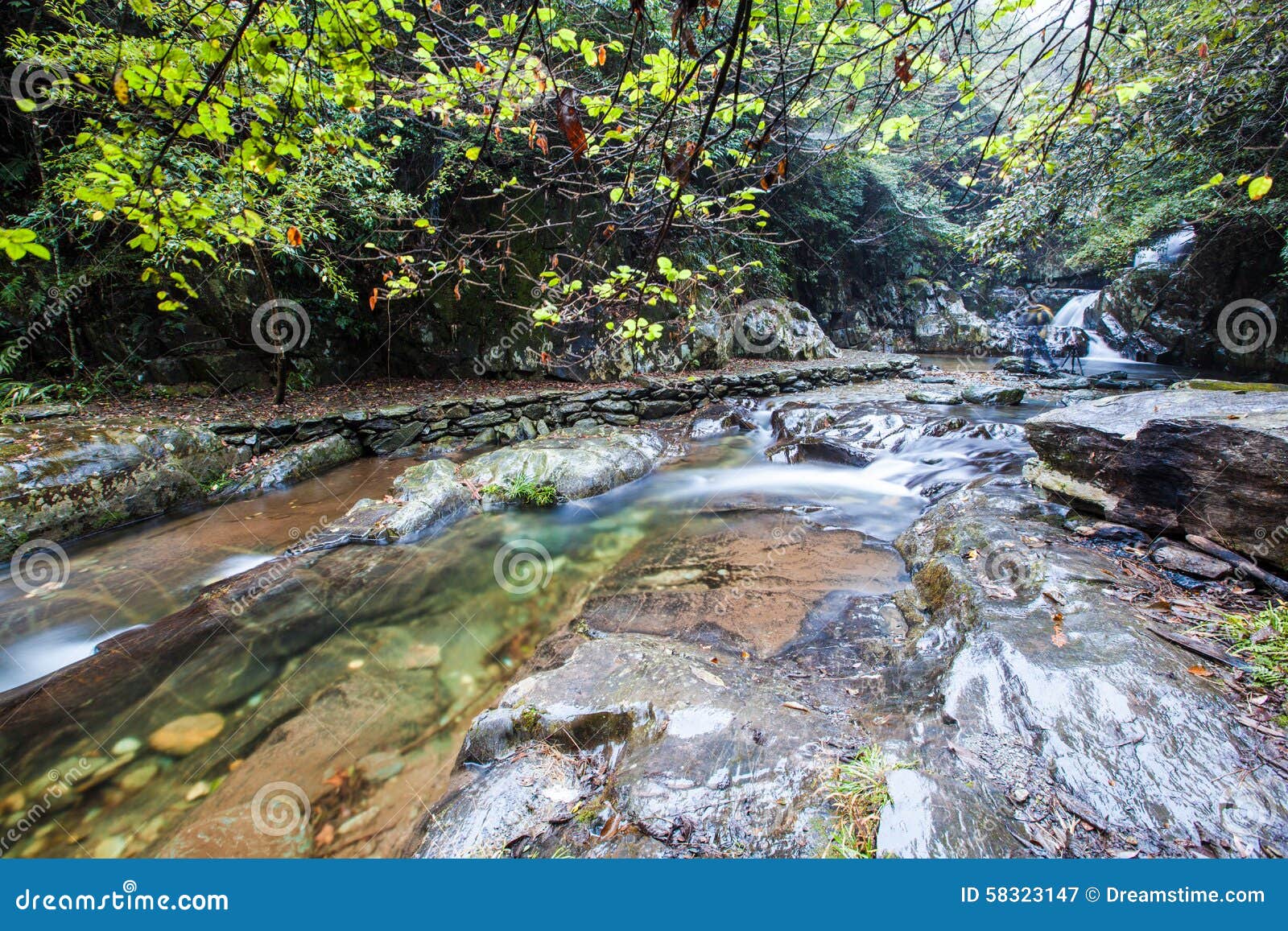 China,the mountain streams stock image. Image of light - 58323147