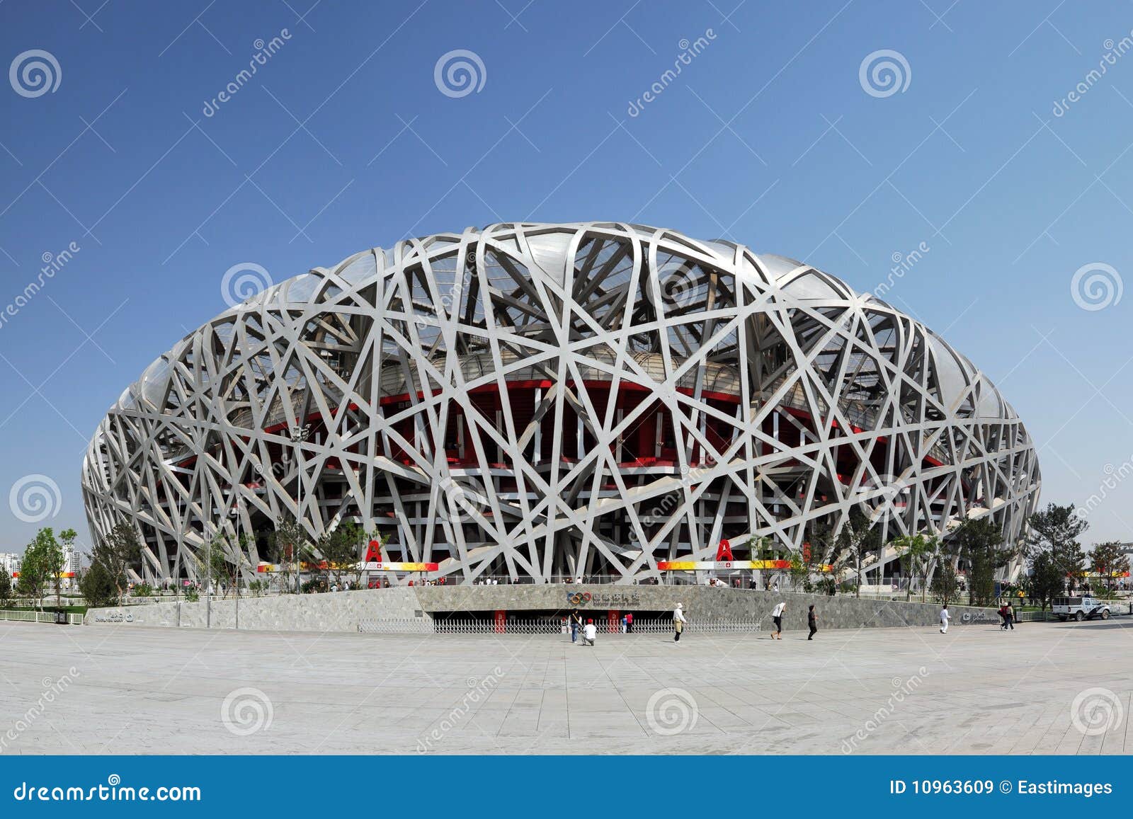 China National Olympic Stadium * Editorial Stock Image - Image of city ...