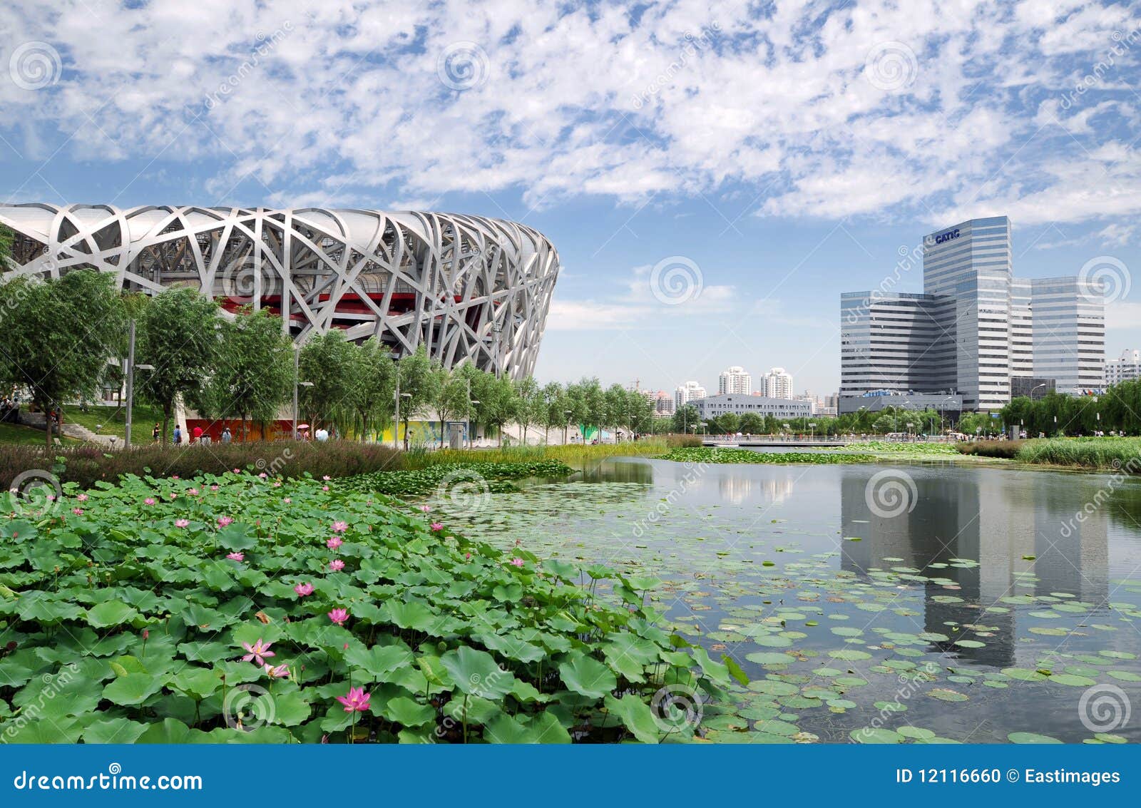 China National Olympic Stadium Editorial Image - Image of olympic, blue ...