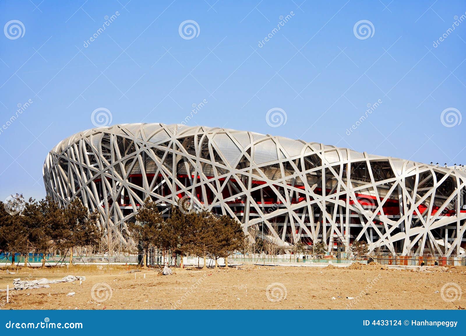 China national stadium editorial stock image. Image of landmark - 4433124