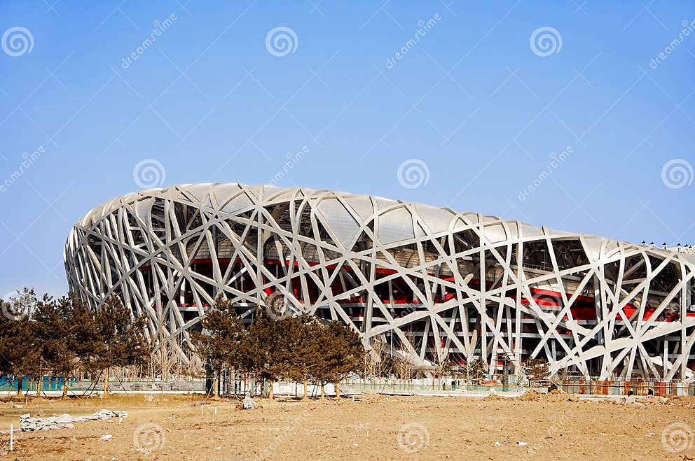 China national stadium editorial stock image. Image of landmark - 4433124