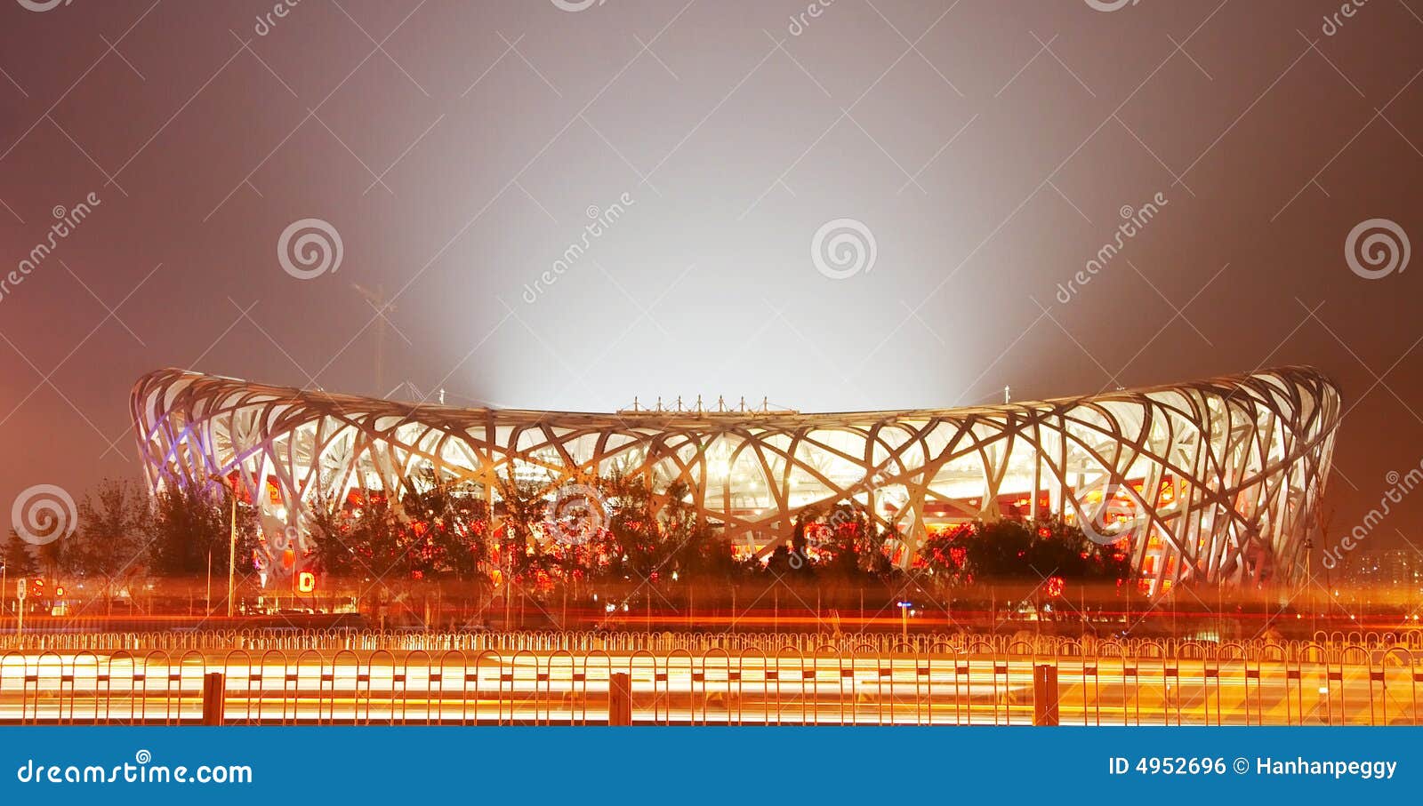 China national stadium editorial photo. Image of night - 4952696