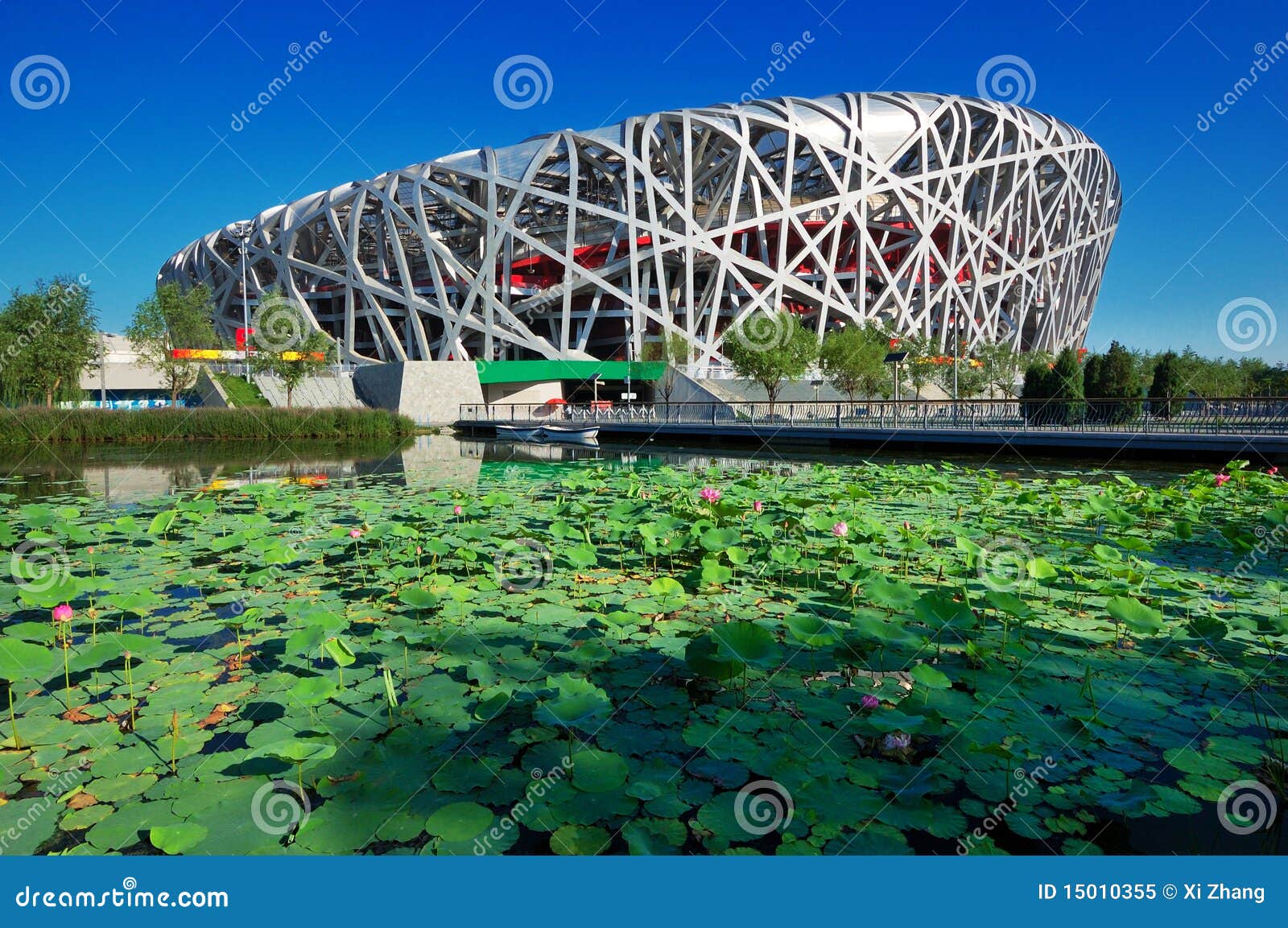 China National Stadium in Beijing Editorial Image - Image of bird ...