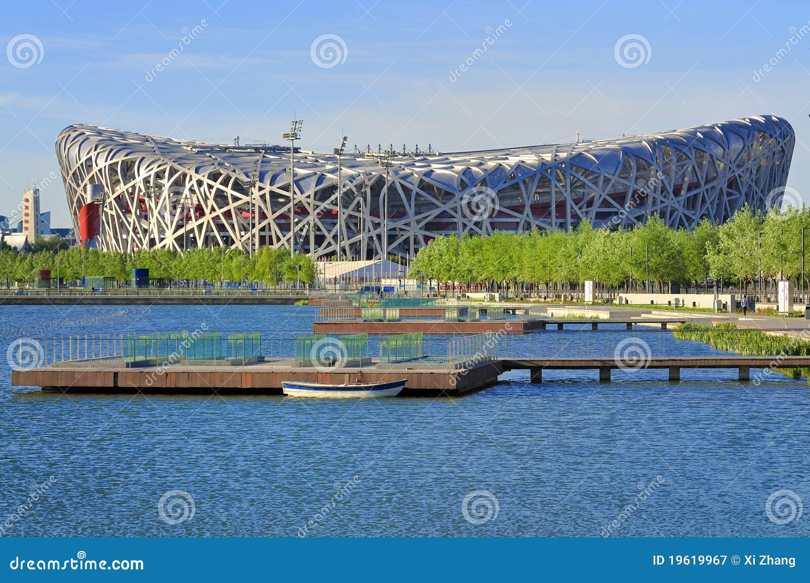 China National Stadium in Beijing Editorial Photography - Image of bird ...