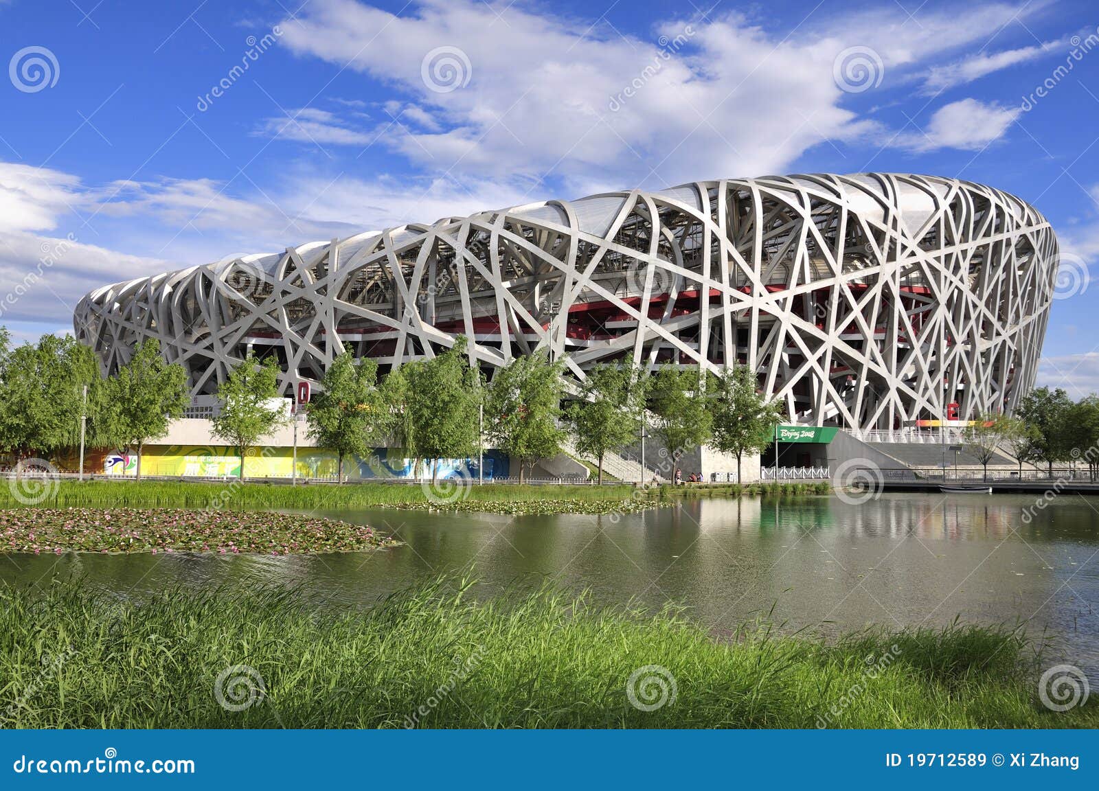 China National Stadium in Beijing Editorial Stock Image - Image of ...