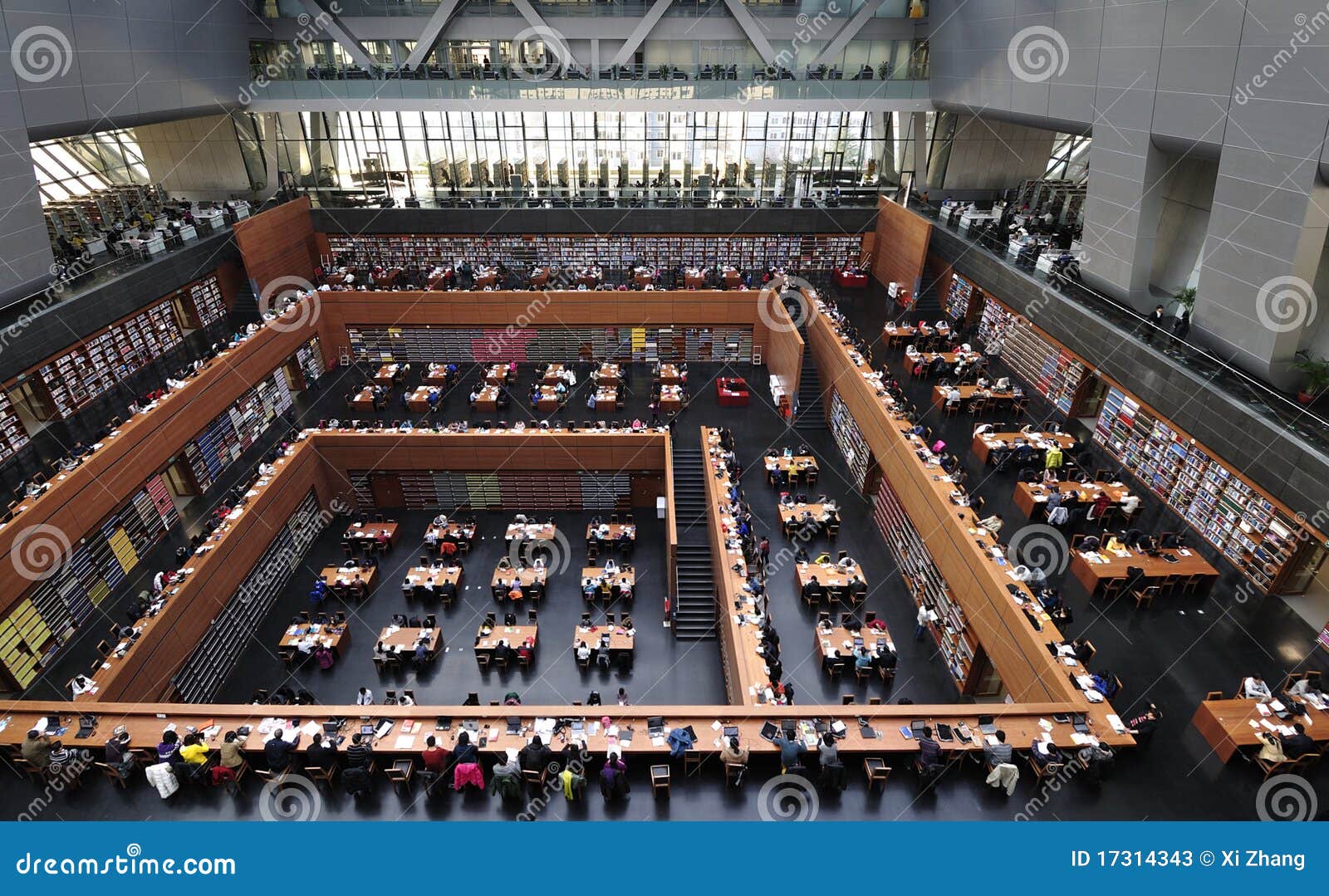 China-nationale Bibliothek in Peking Redaktionelles Stockfoto - Bild ...