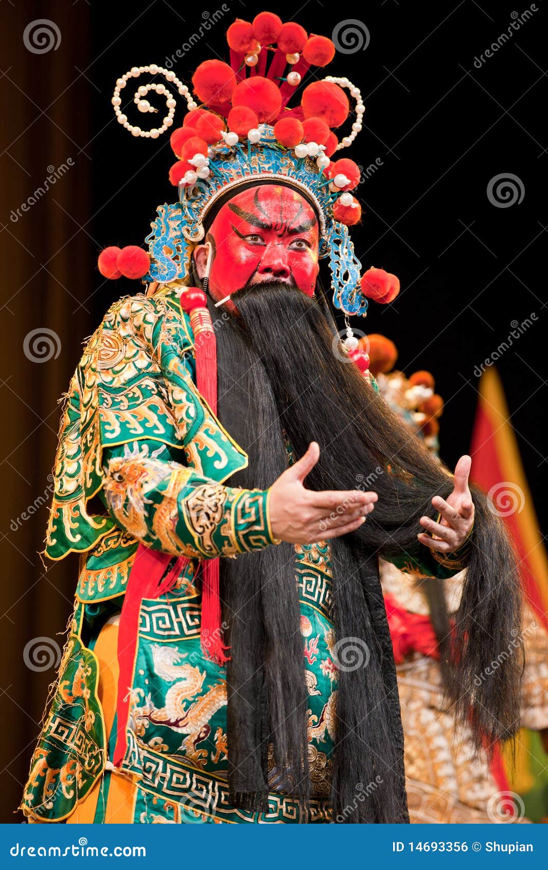 China opera man red face stock photo. Image of asia, pattern - 14693356