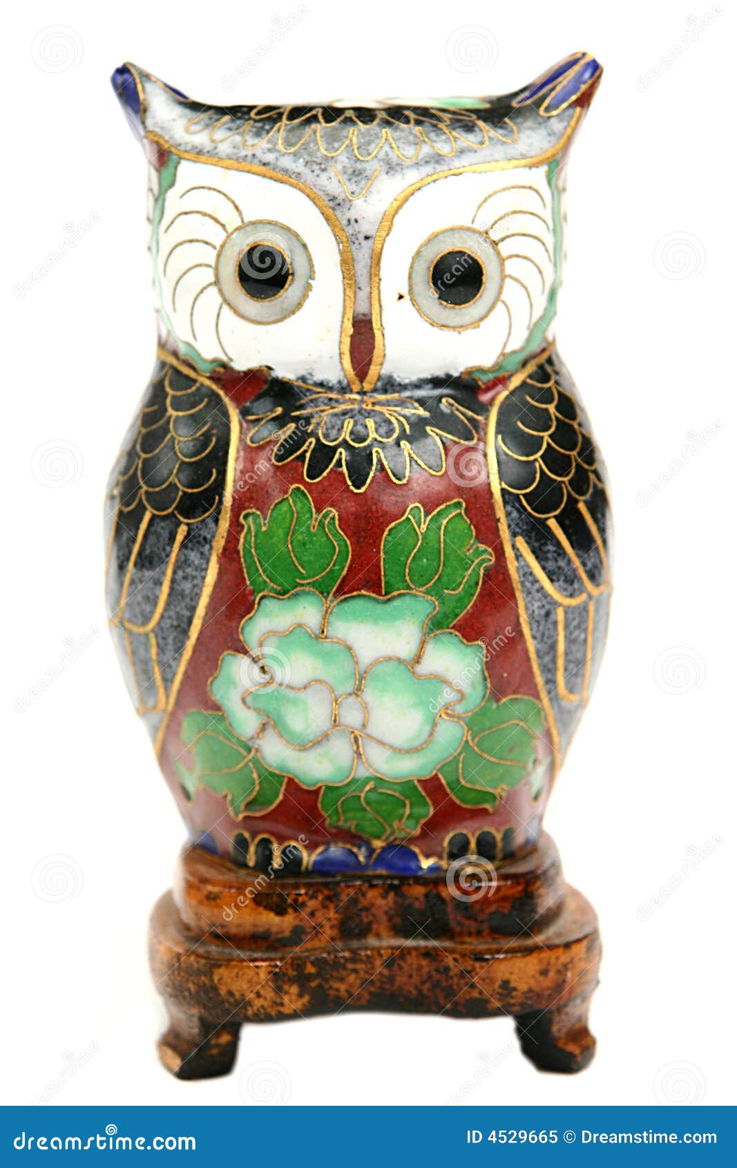 China Owl Statue stock image. Image of decoration, statuette - 4529665