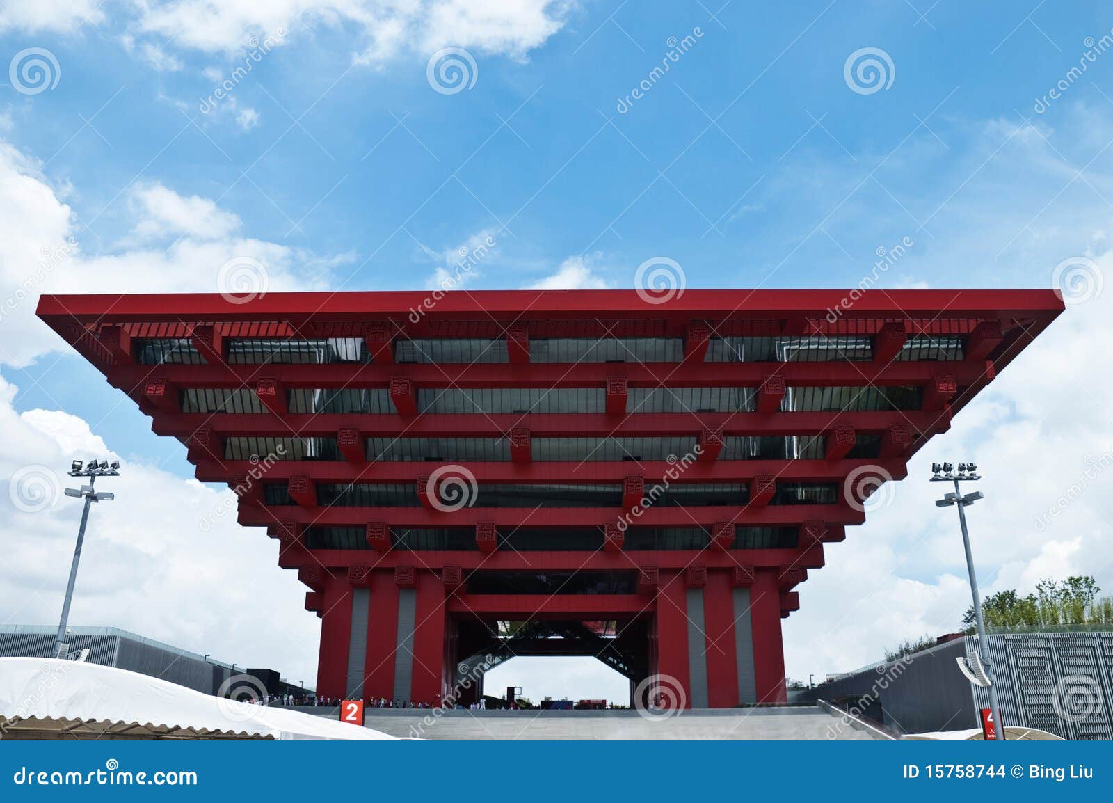 China Pavilion editorial stock image. Image of architecture - 15758744