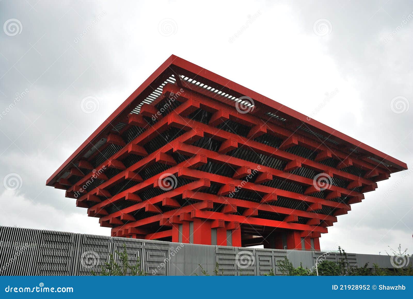 China Pavilion 2010 World Expo Stock Photo - Image of building, full ...