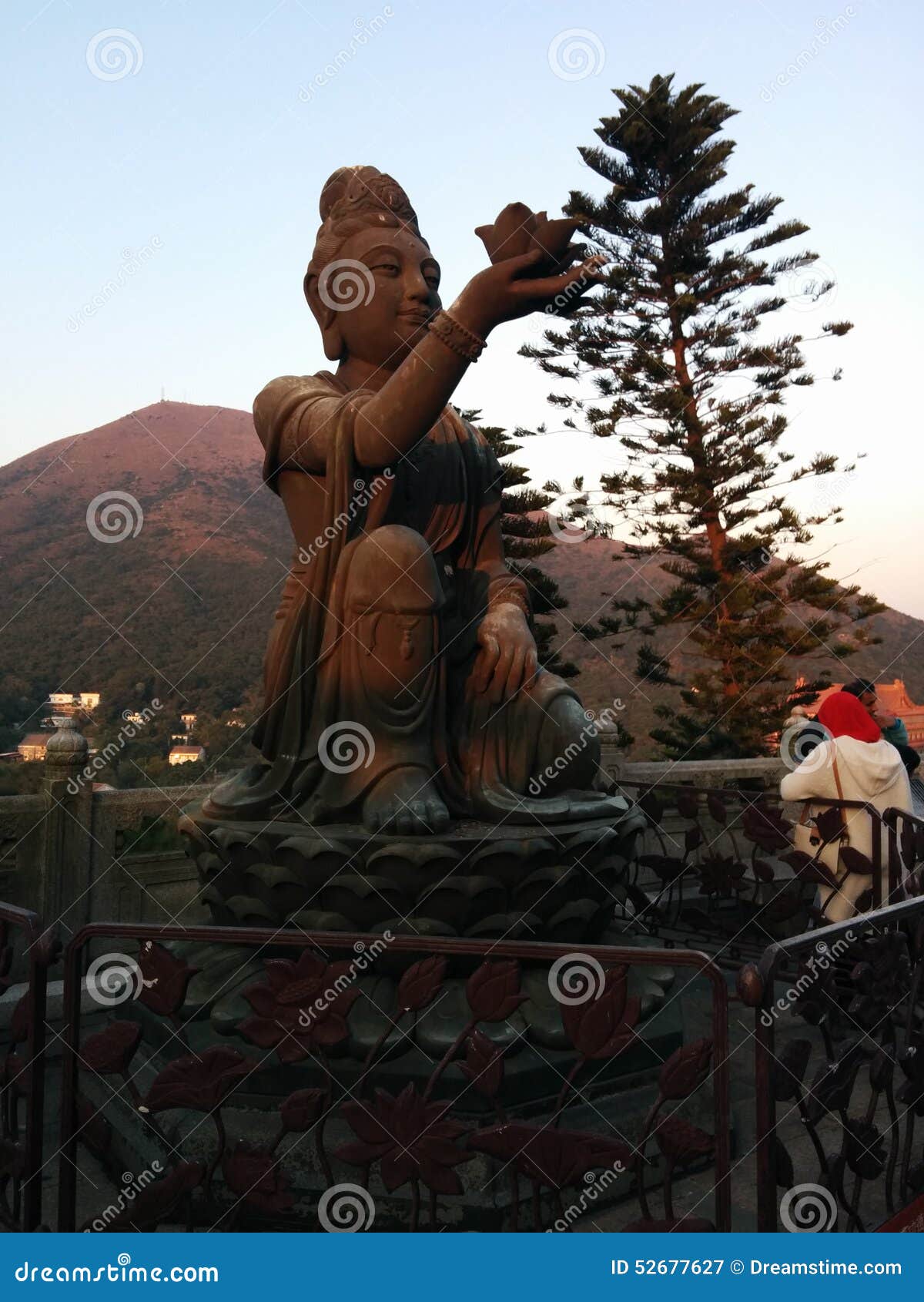 China Peace Buddhism Buddha Statue Temple Editorial Photography - Image ...