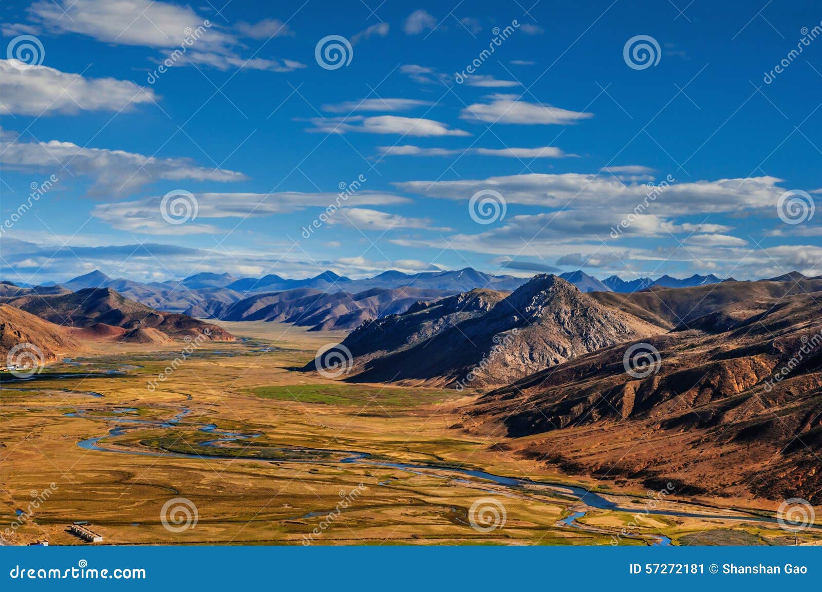 China Plateau Region stock image. Image of travel, panoramic - 57272181