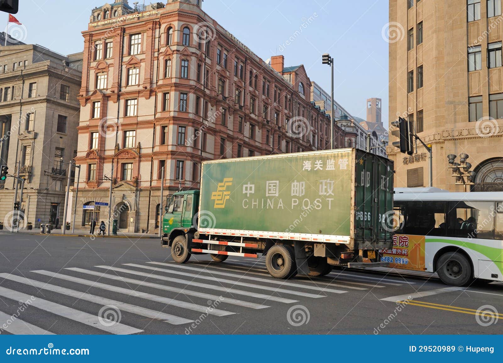 China post truck editorial stock image. Image of merchandise - 29520989