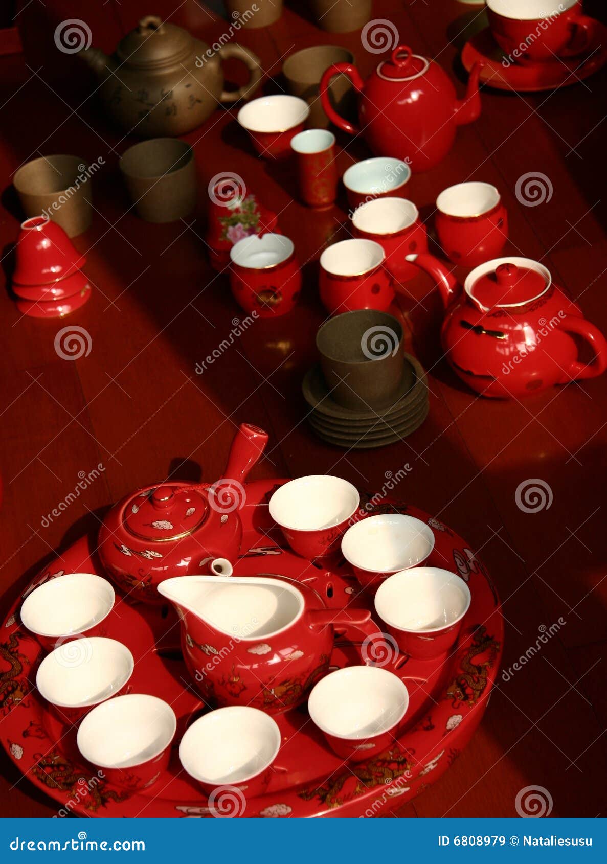 China Red Ceramic stock image. Image of kichten, plastic - 6808979