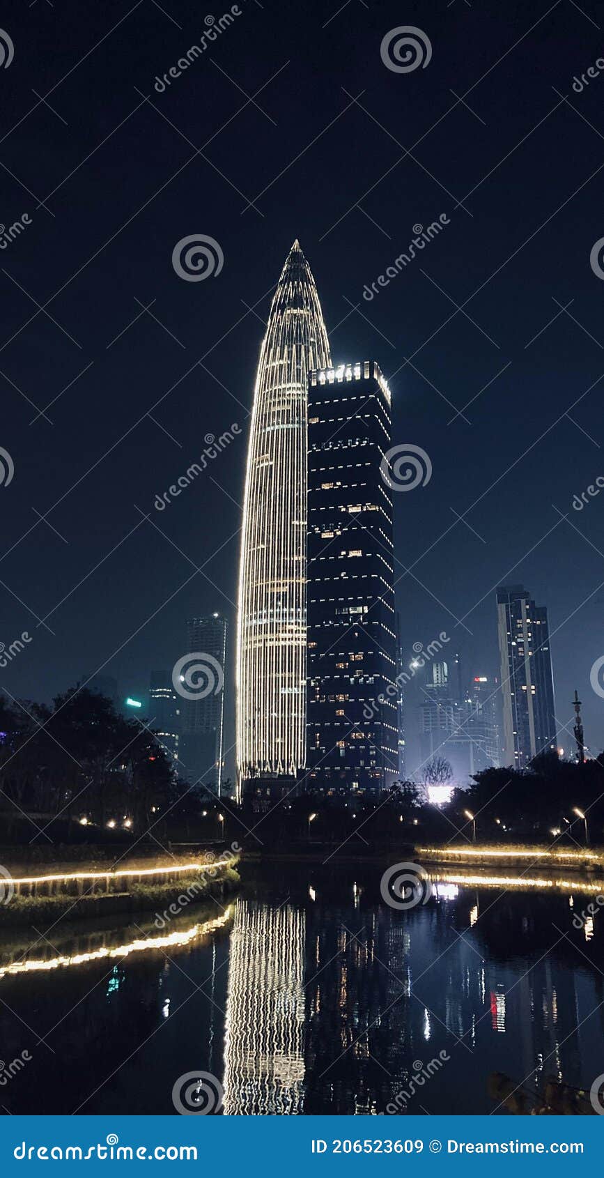 China Resources Tower editorial stock image. Image of building - 206523609