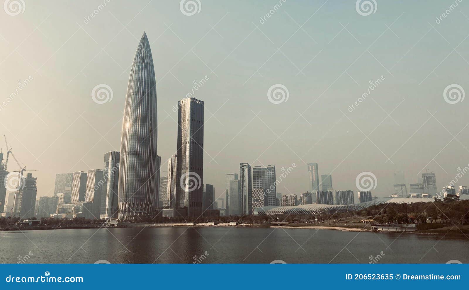 China Resources Tower editorial image. Image of city - 206523635