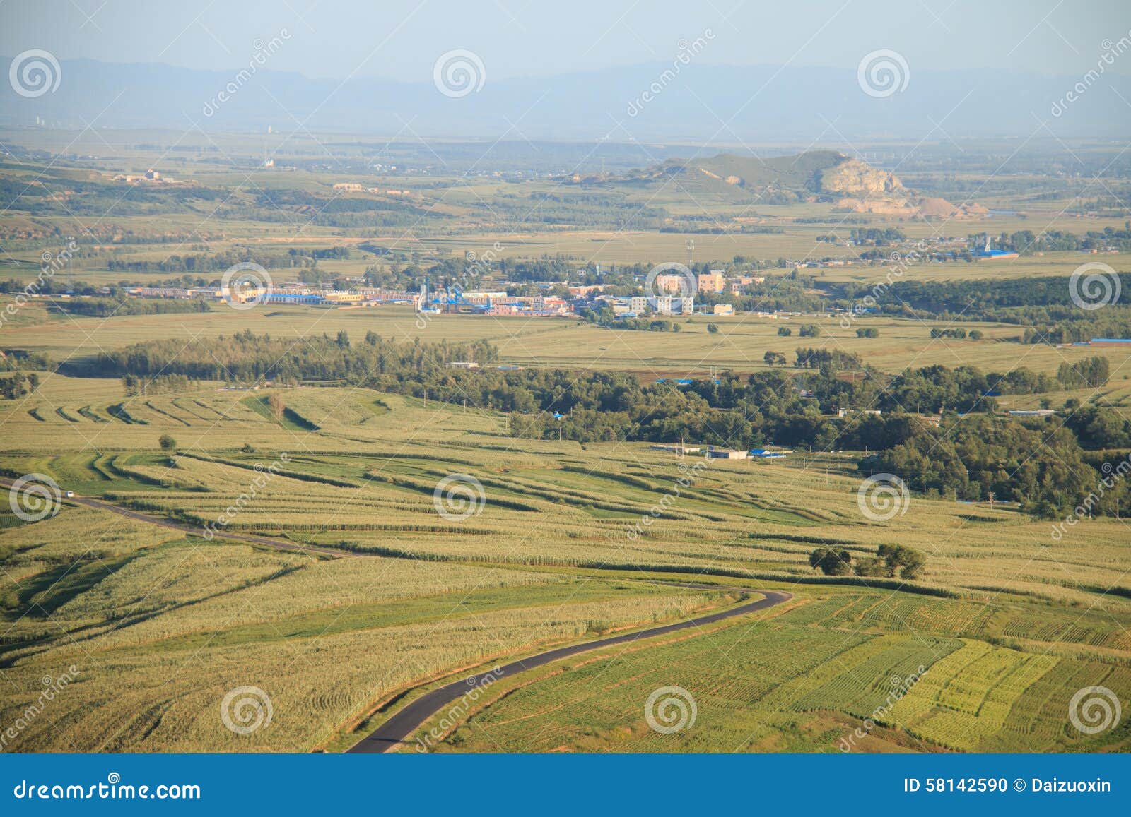 China rural landscape stock photo. Image of outdoors - 58142590