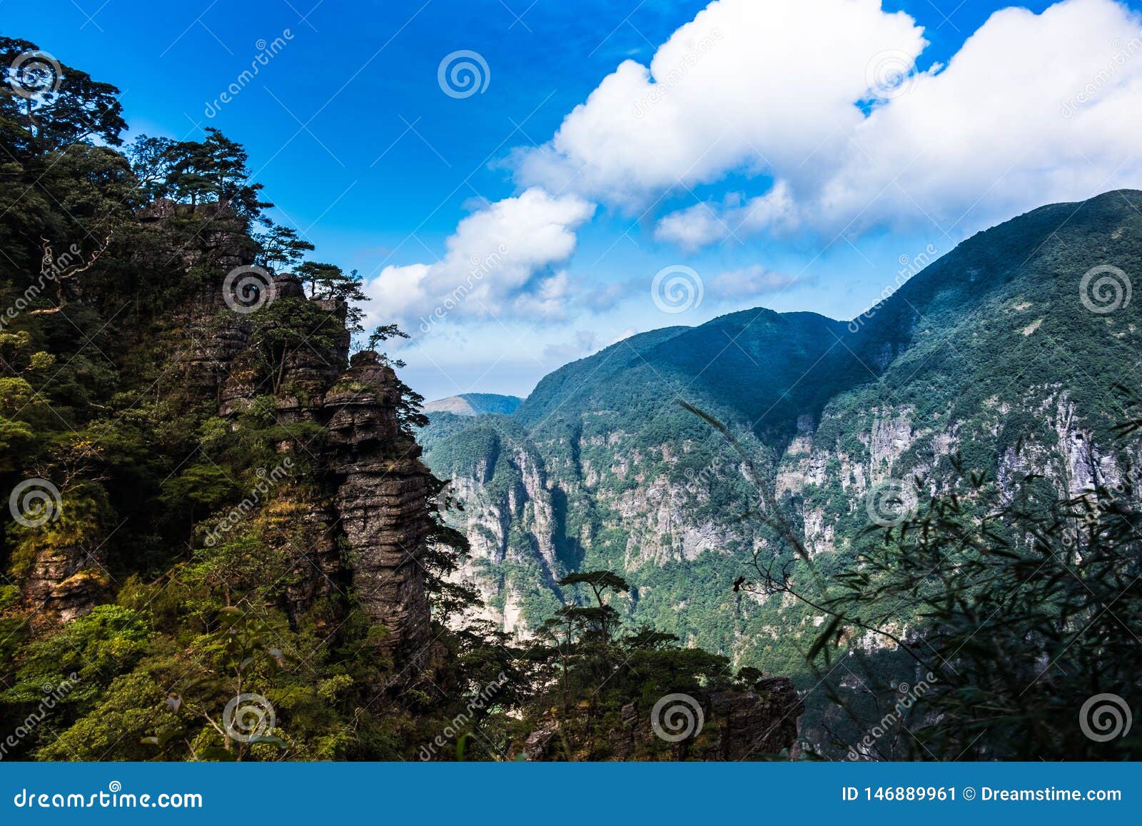 China`s Mountains and Rivers are so Beautiful Stock Image - Image of ...
