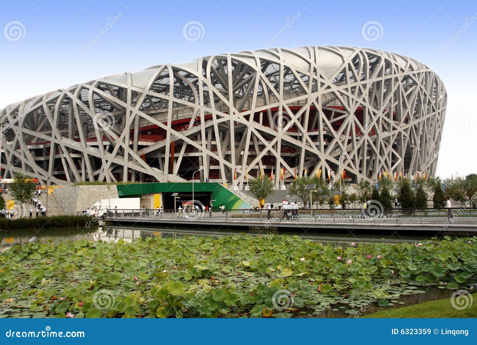 China s National Stadium. editorial stock image. Image of strong - 6323359