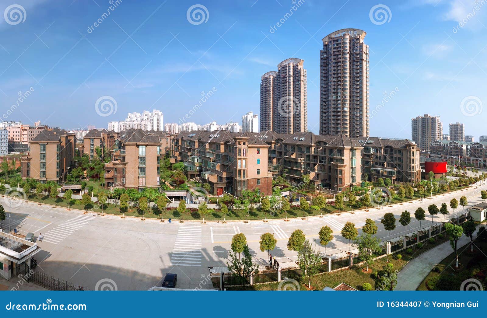 China s residential areas stock image. Image of residential - 16344407