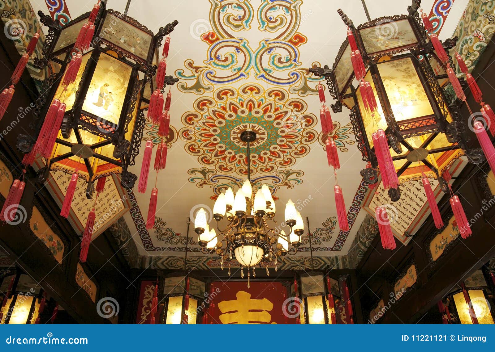 China S Royal Building Decoration Stock Image - Image of ancient ...