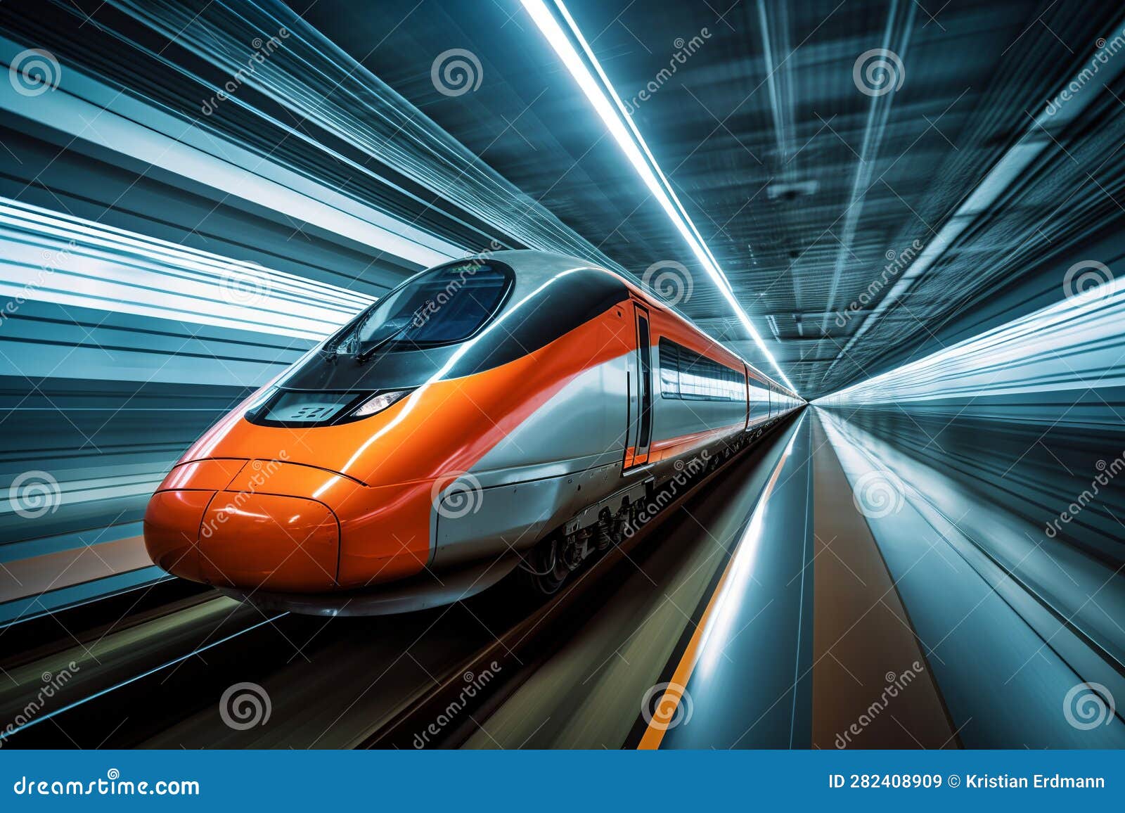 China S Sleek High-speed Train, a Symbol of Modernization and ...