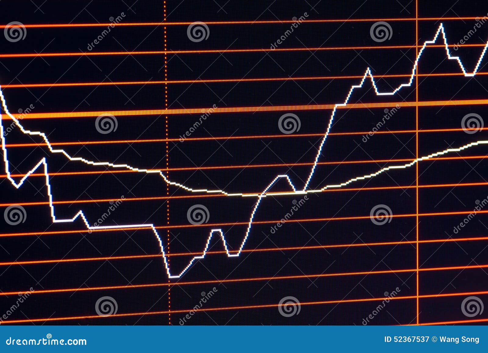 China s stock charts stock image. Image of bears, indicator - 52367537